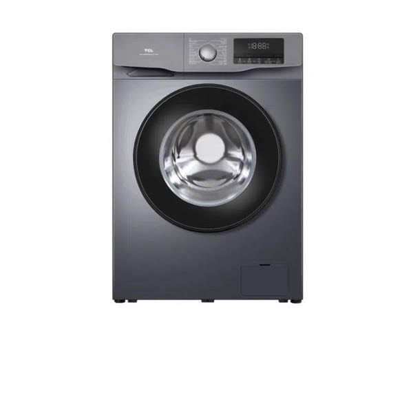 TCL Washing Machine Gray 10kg 1400 Cycle - Silver Color - Leaders Center